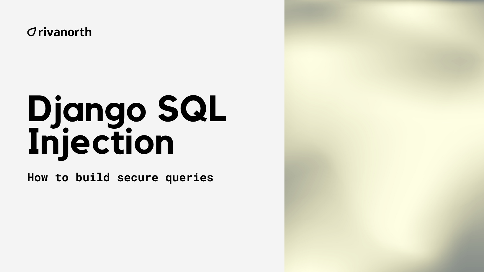 How To Avoid SQL Injection on Django ORM Framework